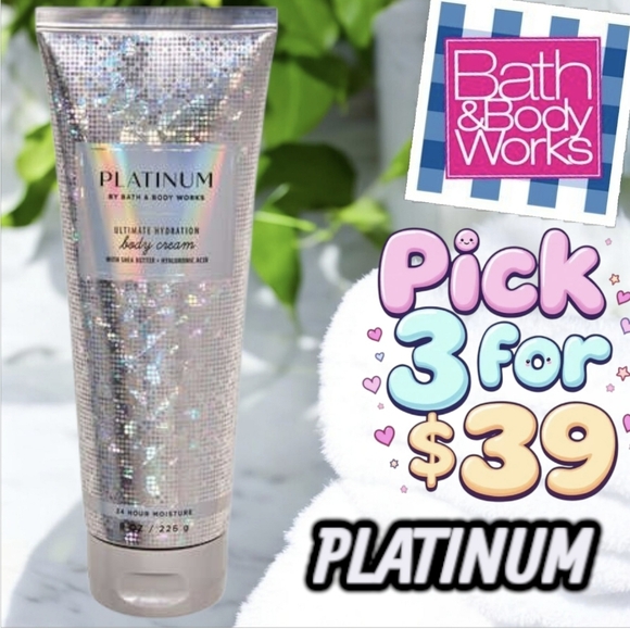 Bath & Body Works | Bath & Body | Bath Body Works Platinum Body Cream ...